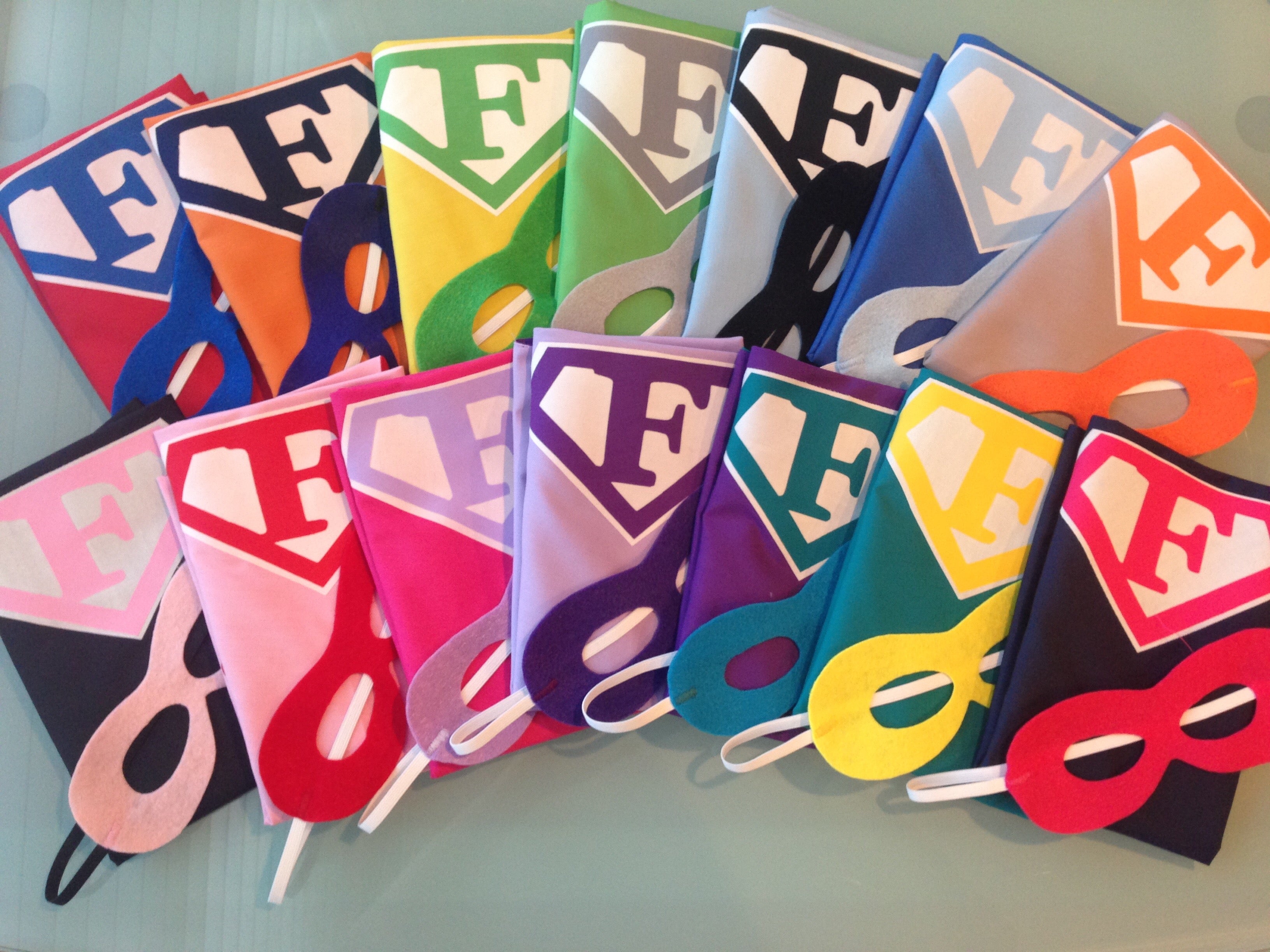 Super Letter Cape - Handmade and Reversible – customcapeshop